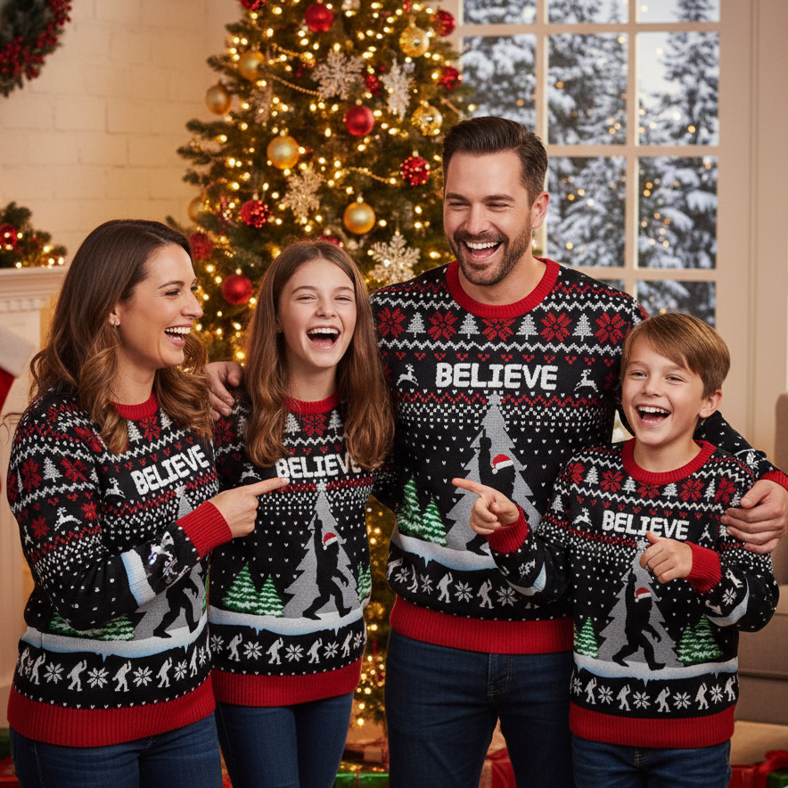 Santa Squatch Faith - Kid Size – Bigfoot Never Lies